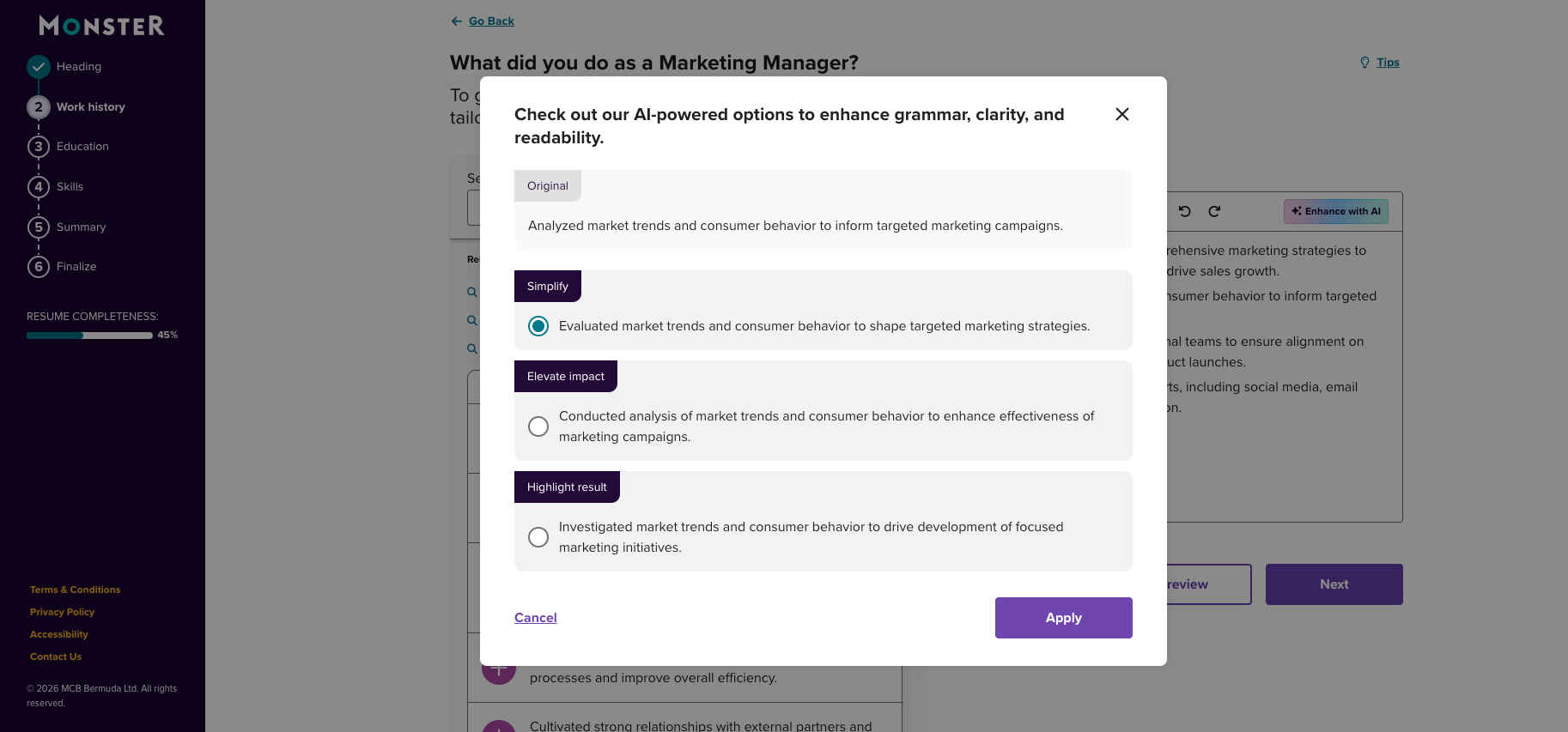 10 Best Resume Builders in 2026: Free, AI, & More | Monster
